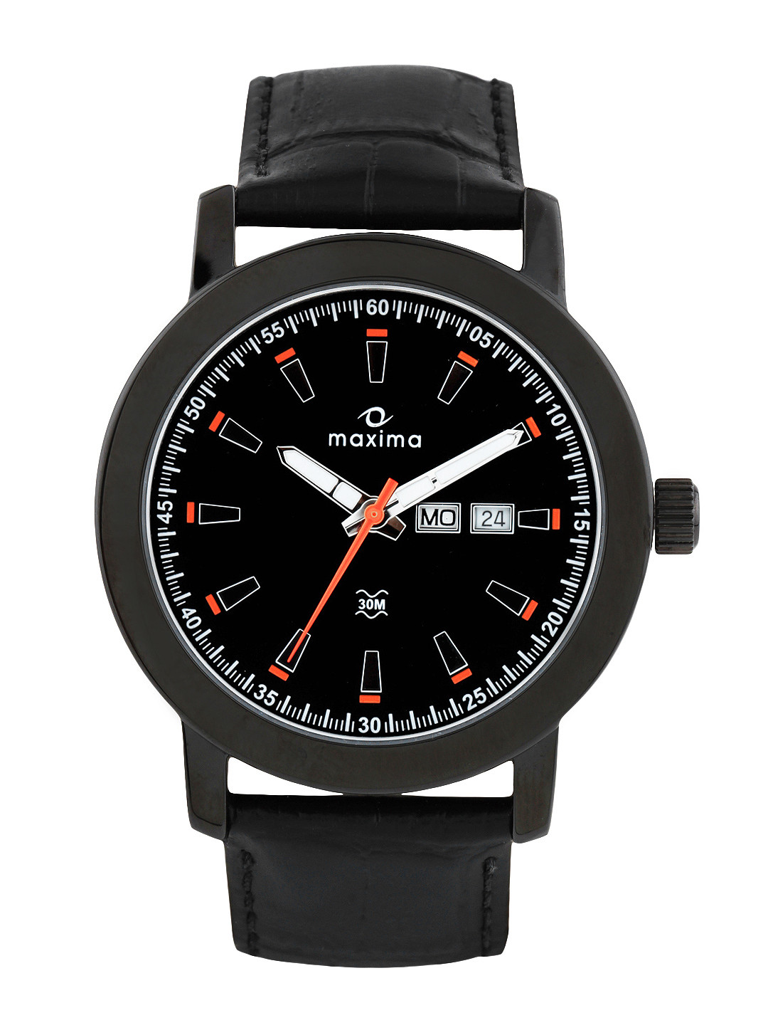 Buy Maxima Men Black Dial Watch - Watches for Men 168813 | Myntra