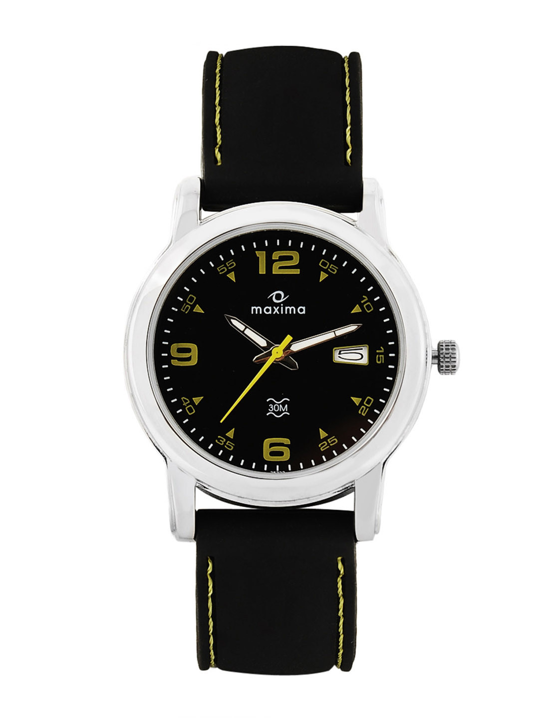 Buy Maxima Attivo Men Black Watch - Watches for Men 85657 | Myntra