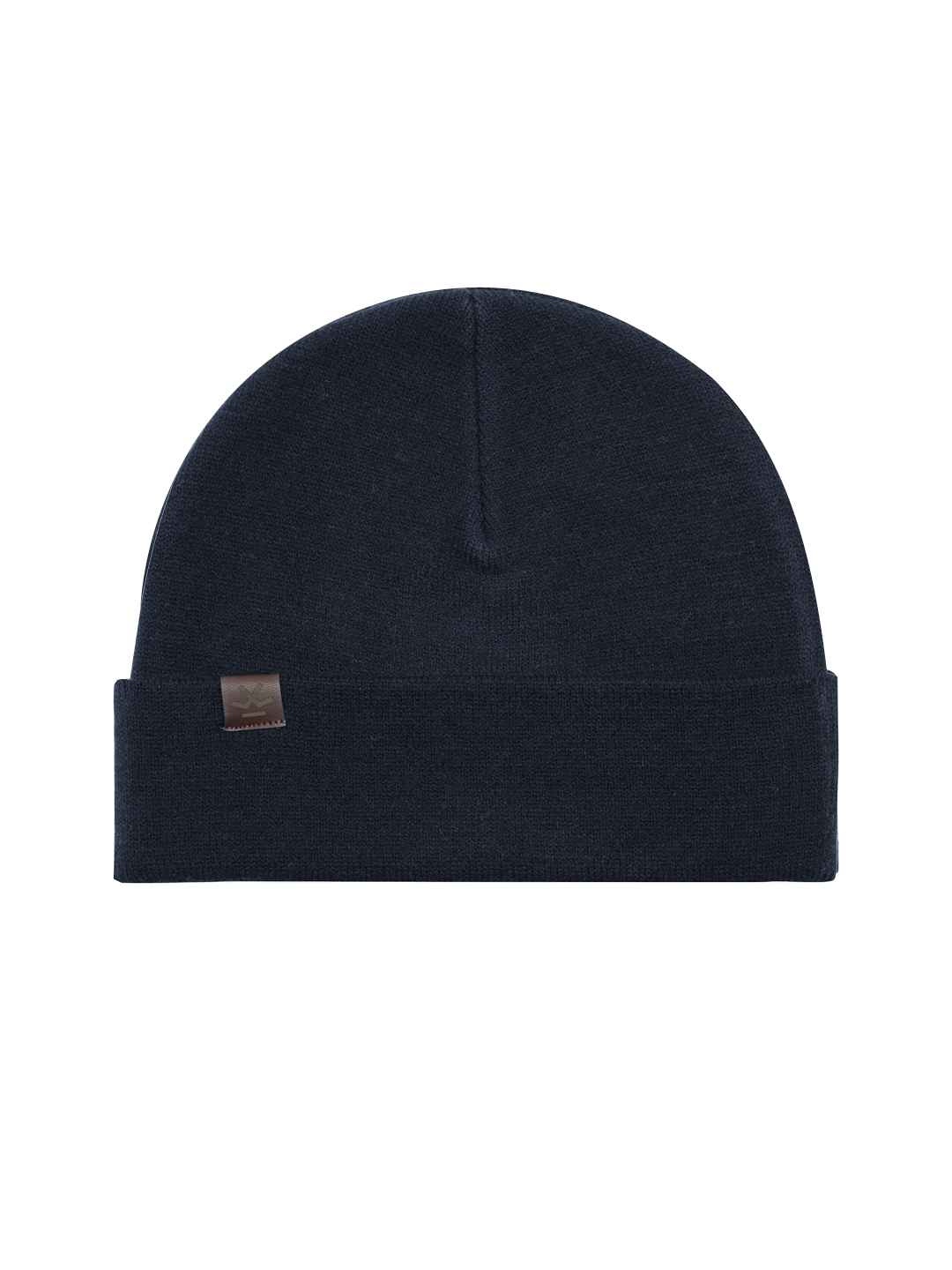 Buy WROGN Unisex Navy Blue Solid Beanie - Caps for Unisex 12424078 | Myntra