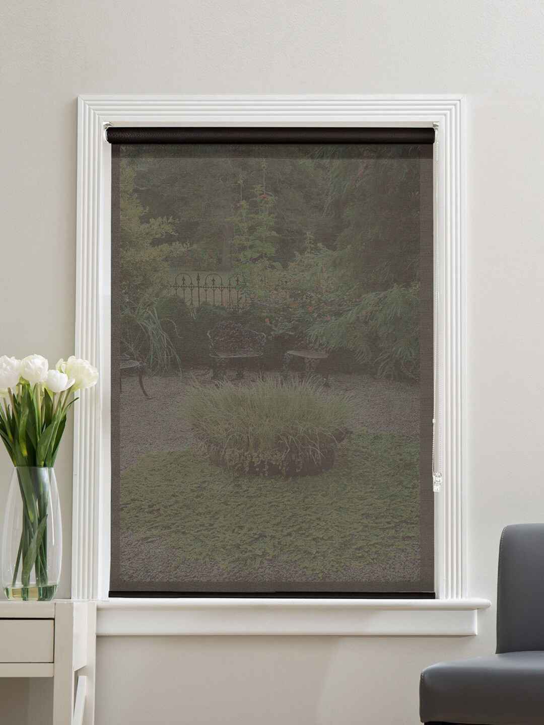 Buy Deco Window Brown Room Darkening Window Blinds - Curtains And ...