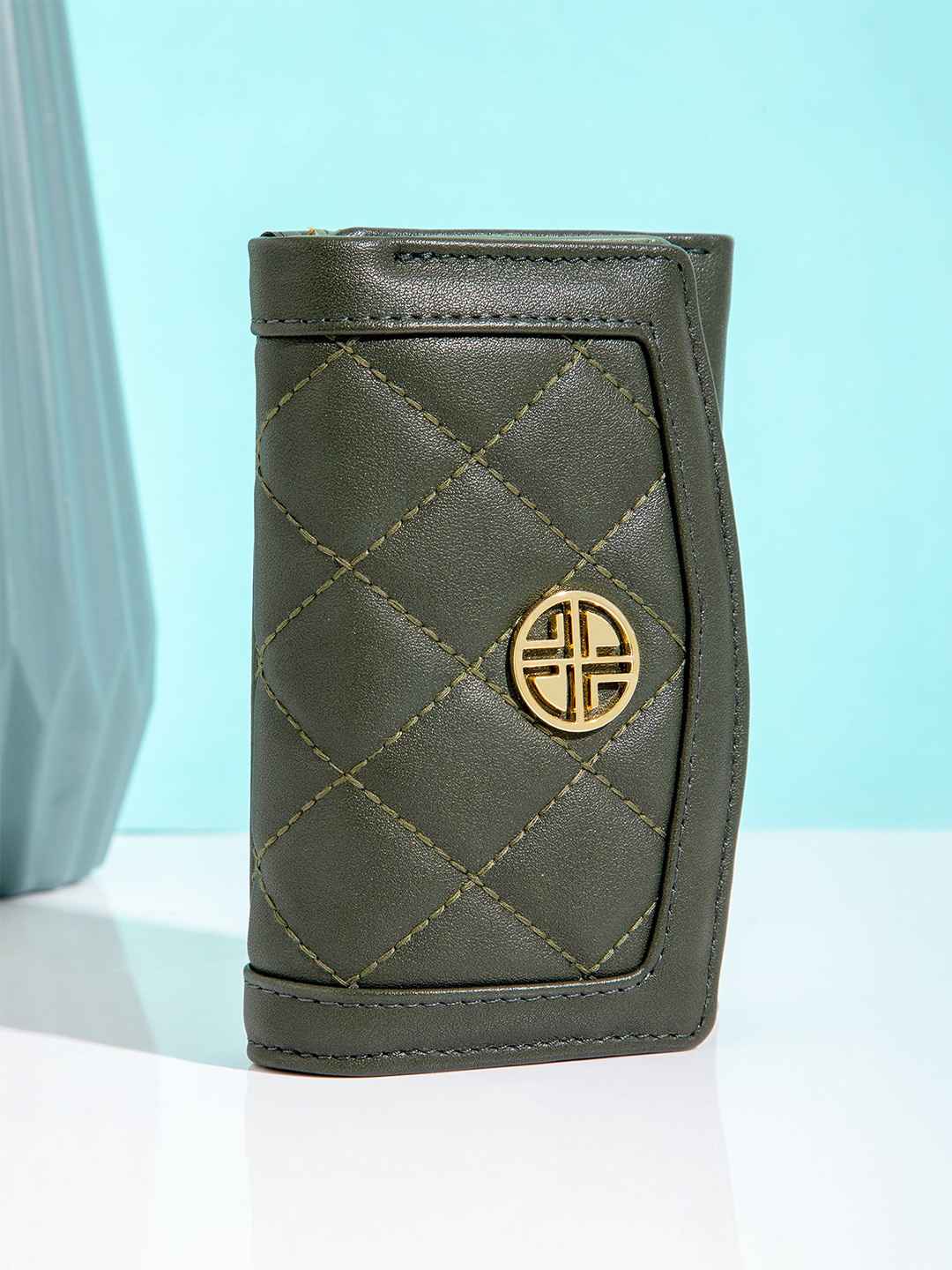 Buy Carlton London Women Geometric Textured PU Envelope - Wallets for Women 31789129 | Myntra