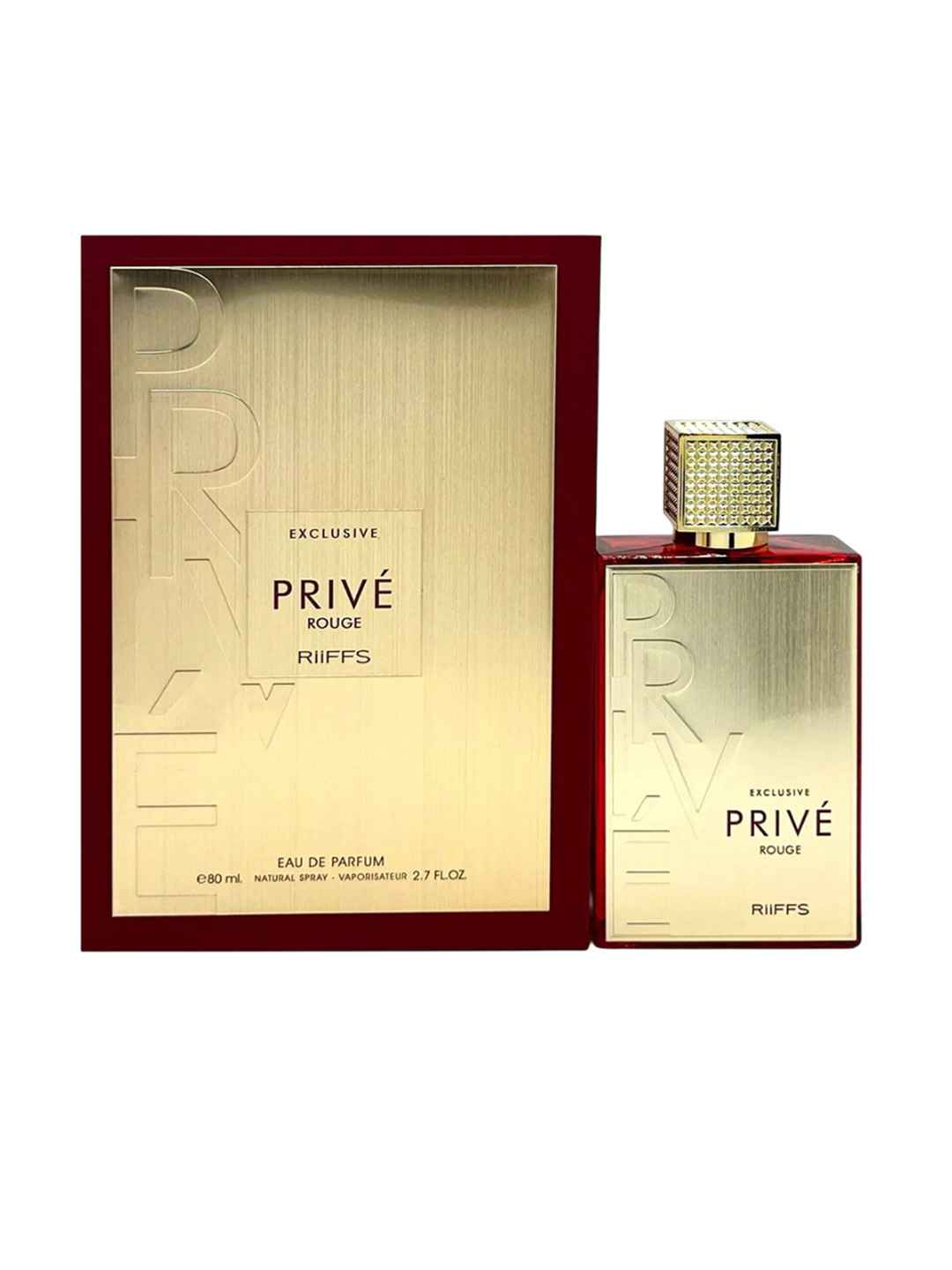 Buy RIIFFS Prive Rouge Long Lasting Eau De Parfum 80 Ml - Perfume for ...