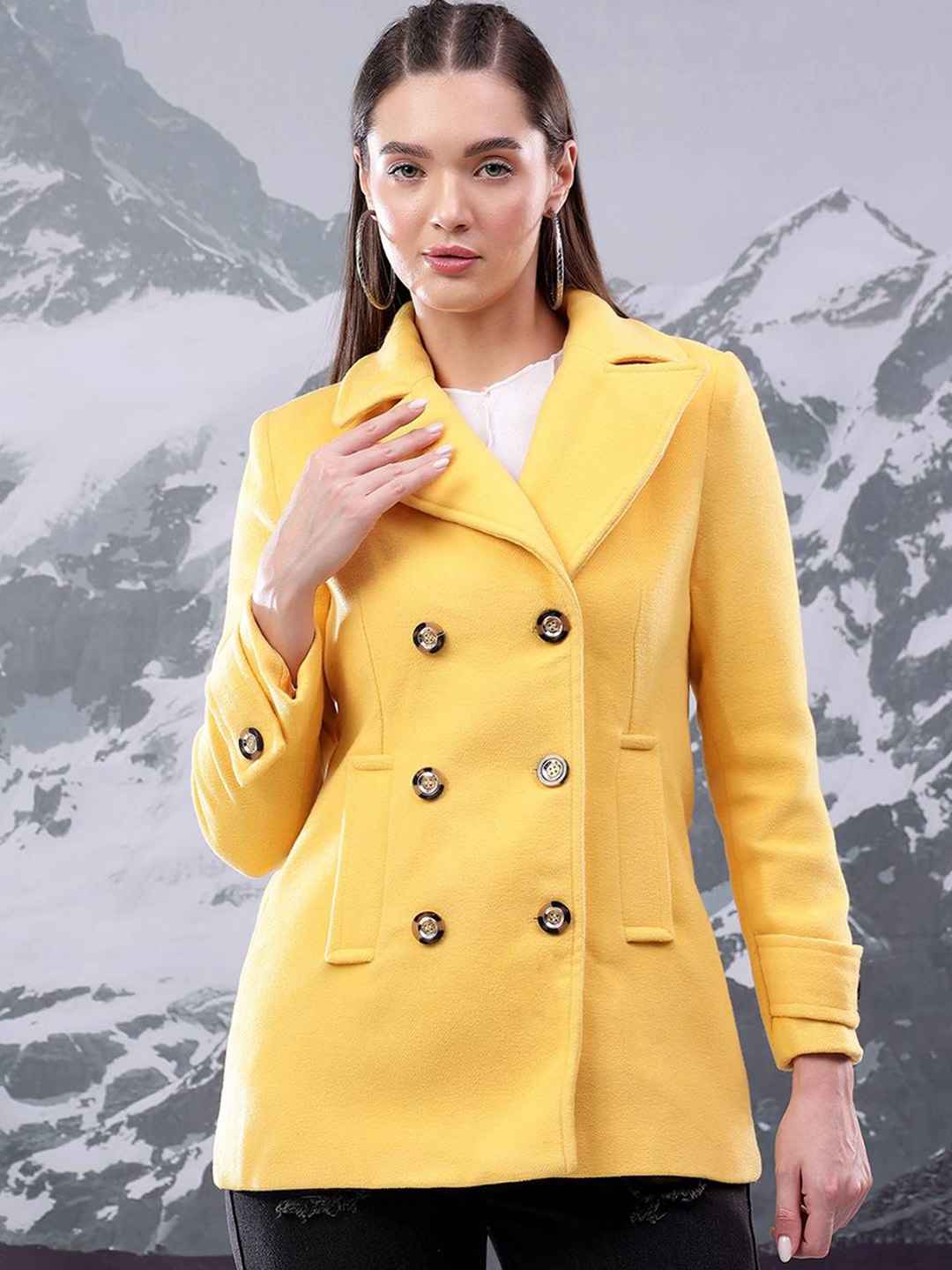 Buy Stylecast X Kotty Knee Length Overcoat - Coats for Women 35951714 ...