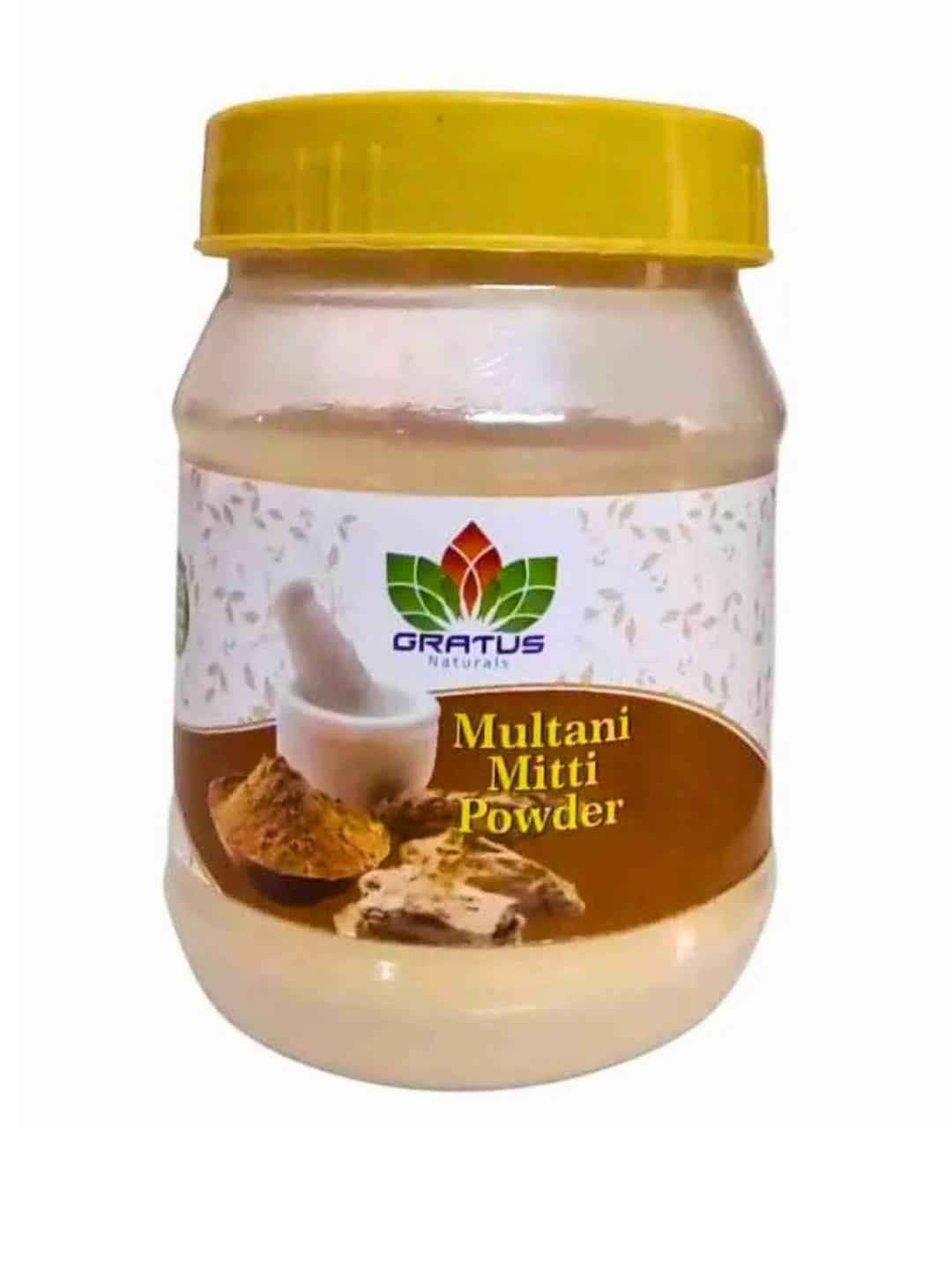 Buy Gratus Naturals Multani Mitti Powder To Remove Excess Oil ...