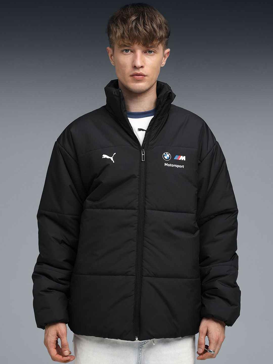 Buy PUMA Motorsport Men BMW MMS Essentials+ Puffer Jacket - Jackets for ...