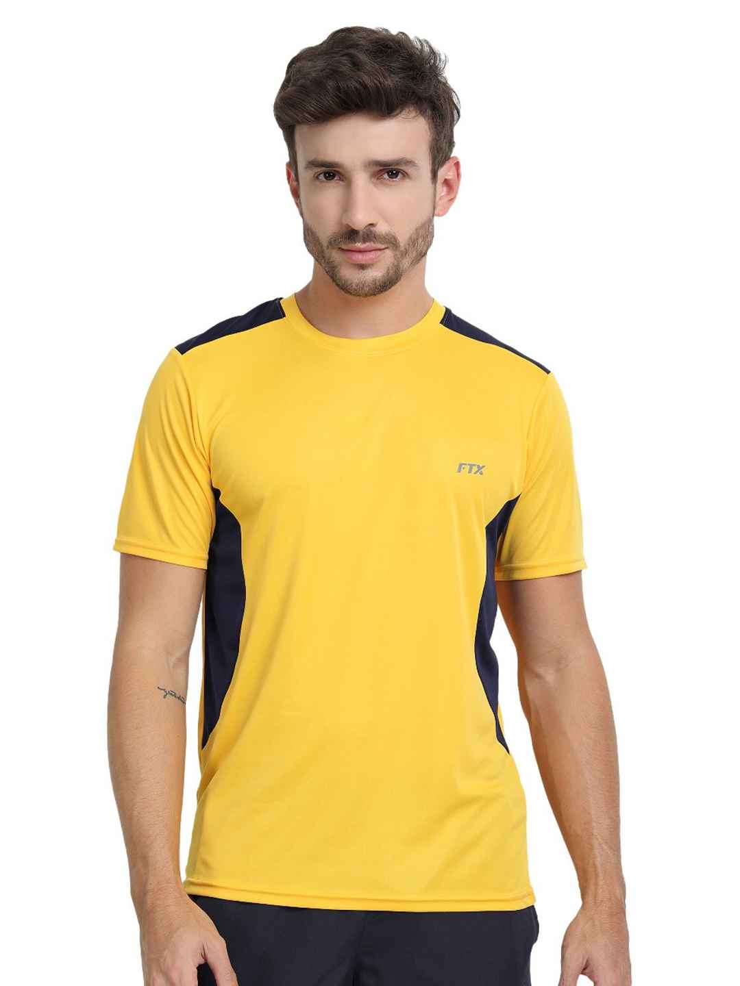 Buy FTX Men Colourblocked T Shirt - Tshirts for Men 35163515 | Myntra