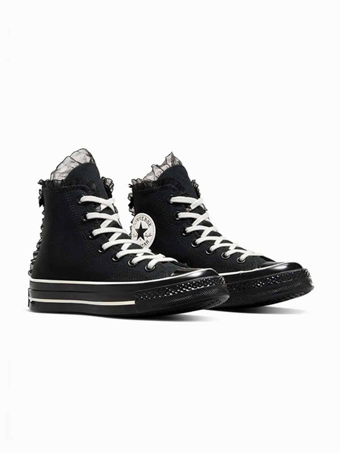 Buy Converse Unisex Chuck 70 Ruffles & Bows Canvas High Top Sneaker ...