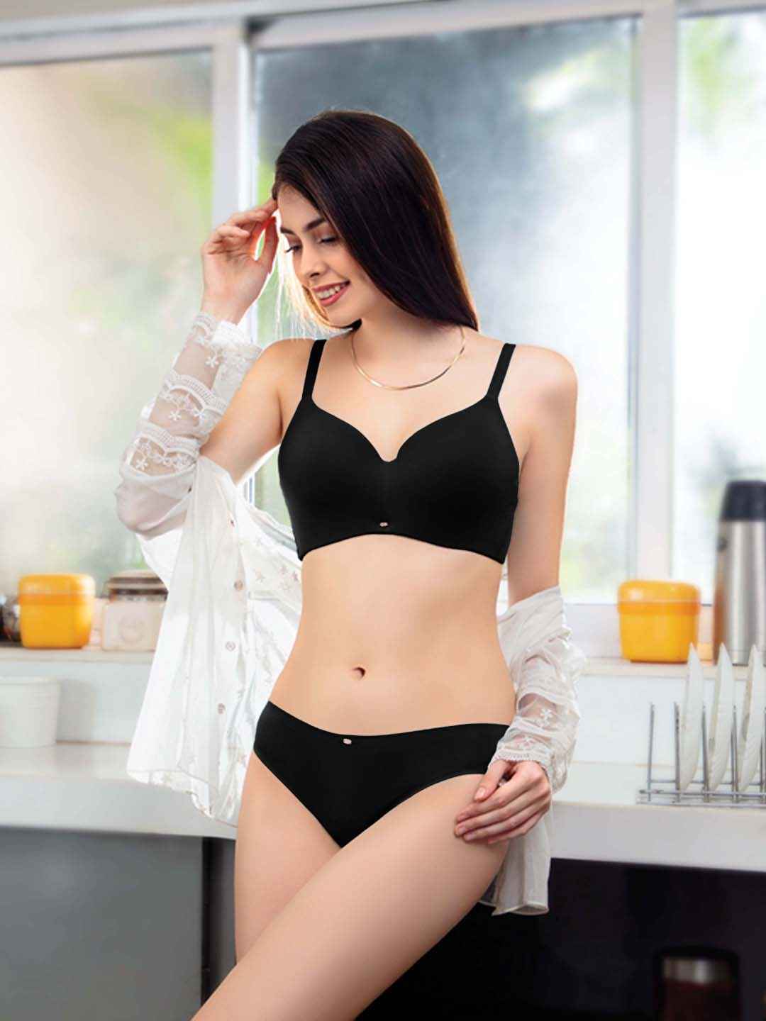 Buy Soie Padded Lingerie Set - Lingerie Set for Women 21332216 | Myntra