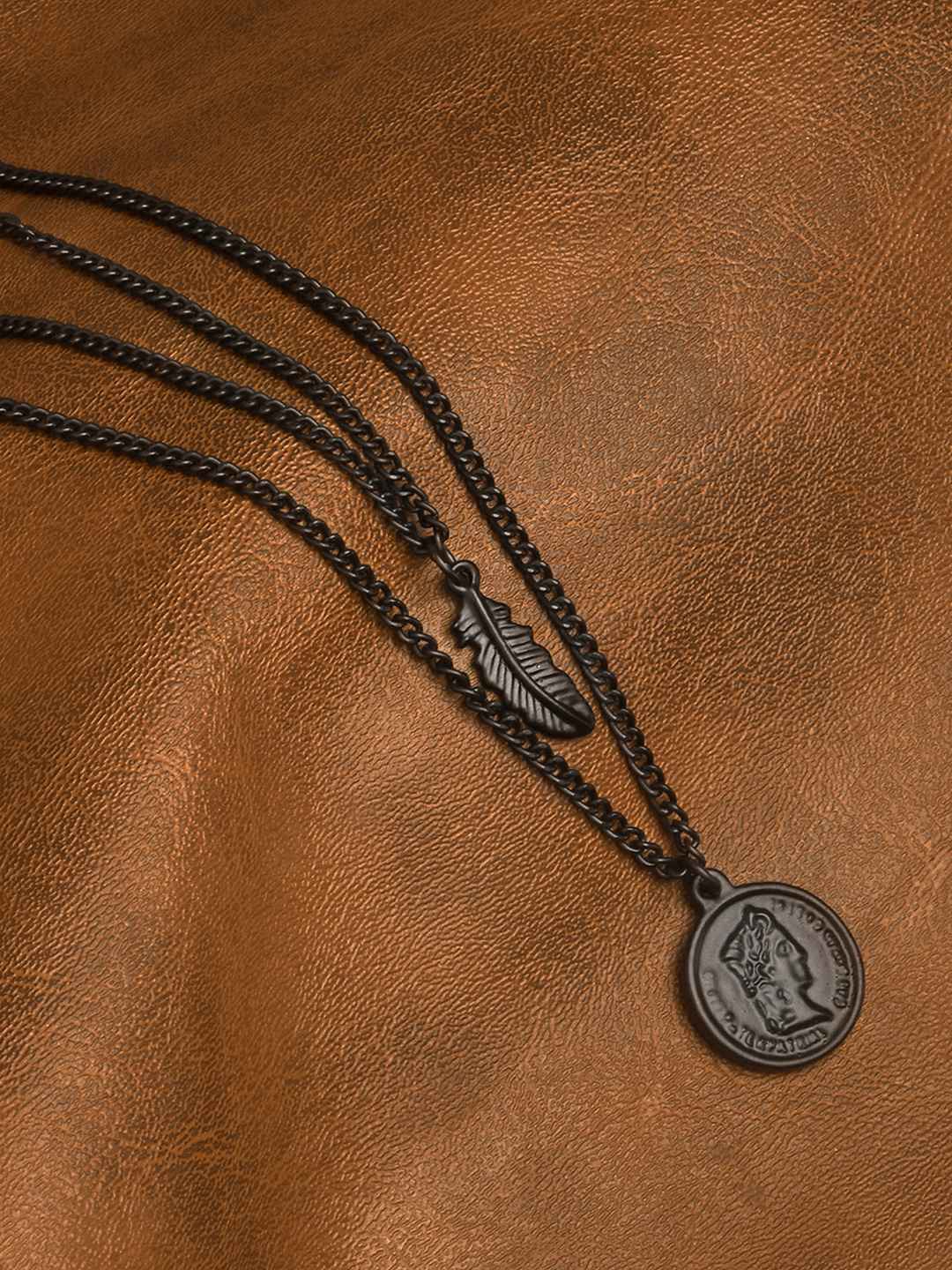Buy The Bro Code Men Layered Pendant Chain - Necklace And Chains for ...
