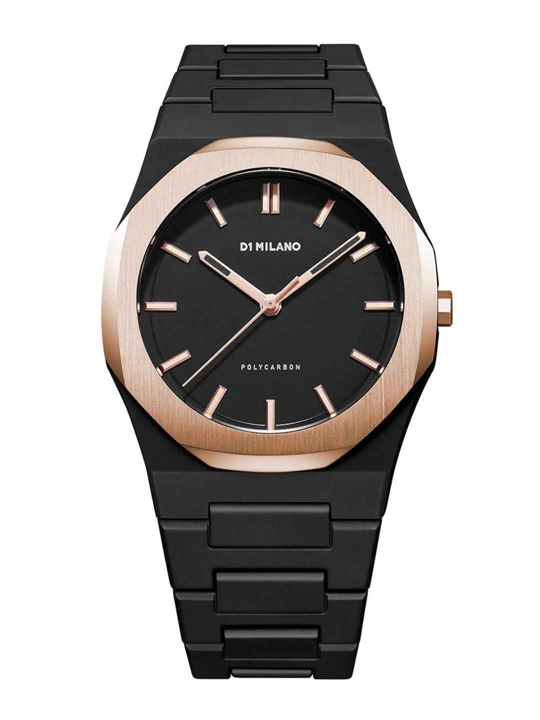 Buy D1 Milano Polycarbon Black Dial Quartz Analog Watch PCBJ15 ...
