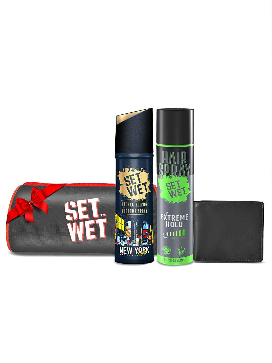 Buy Set Wet Men Styling Gift Kit Extreme Hold Hair Spray 200ml ...