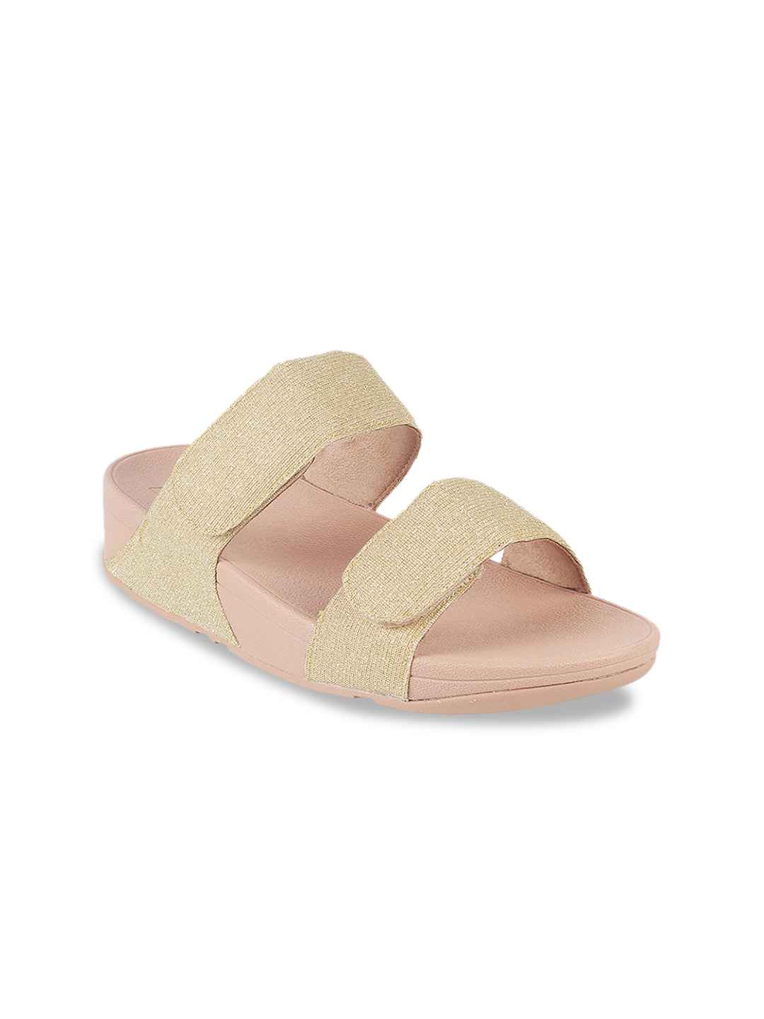 Buy Fitflop Textured Flatform Sandals - Heels for Women 23453988 | Myntra