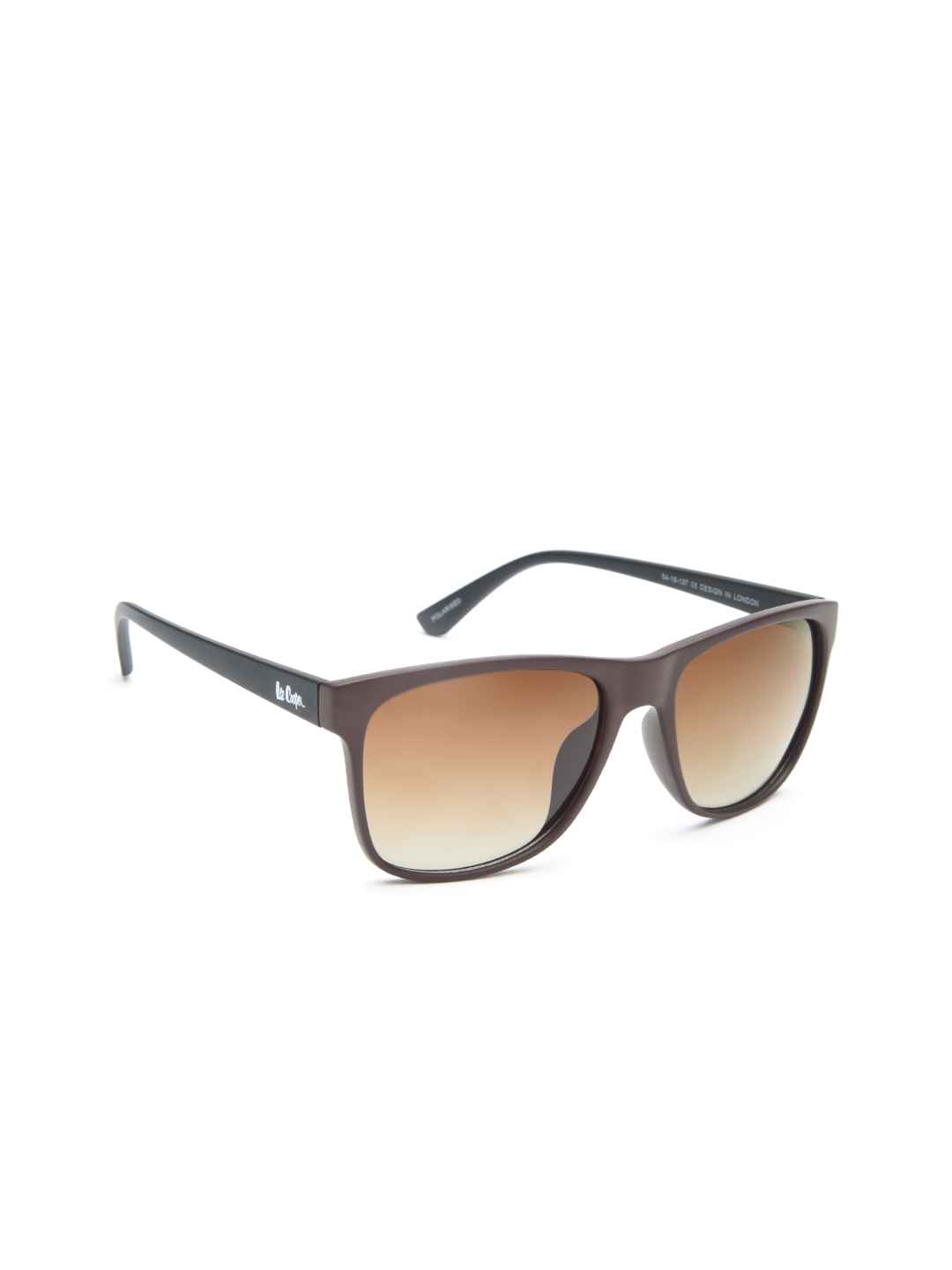 Buy Lee Cooper Men Polarised Square Sunglasses LC9124SVB BRN ...