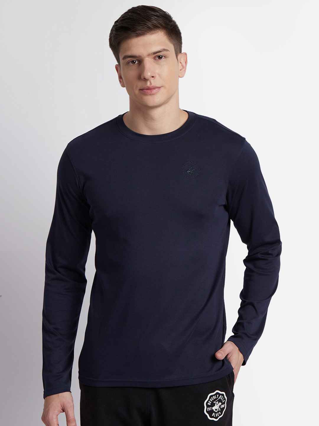 Buy Beverly Hills Polo Club Round Neck Pure Cotton T Shirt - Tshirts ...