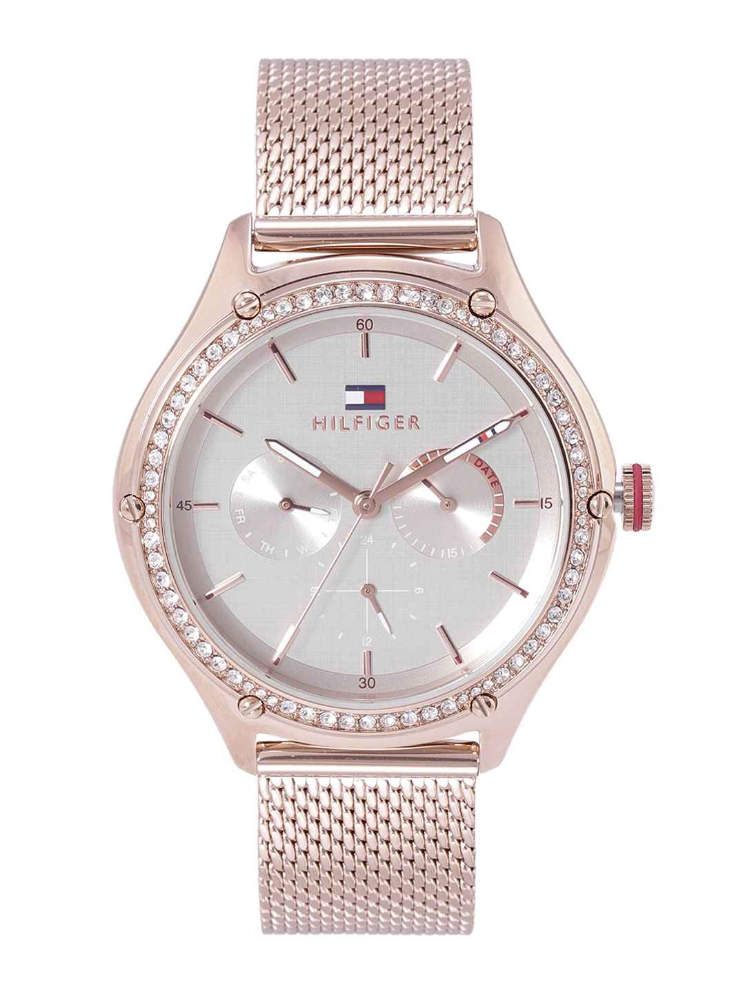 Buy Tommy Hilfiger Women Brass Dial Bracelet Style Straps Lexi Analogue ...