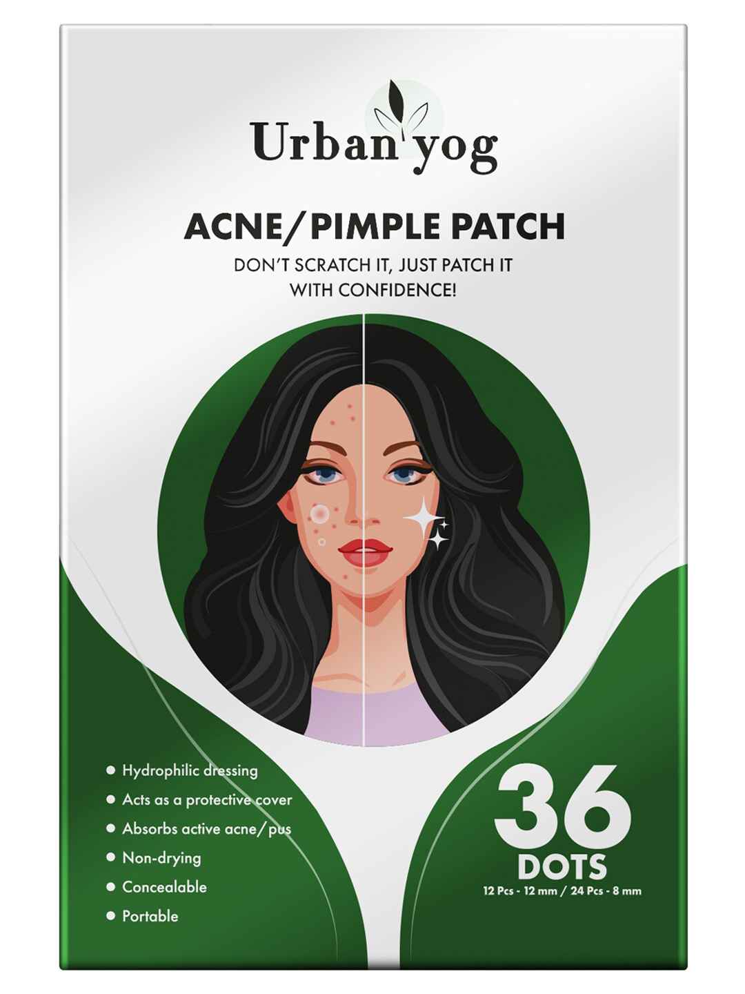 Buy URBANYOG Acne Absorbing Non Drying Pimple Patch 36 Dots - Mask And Peel for Unisex 26810808 ...