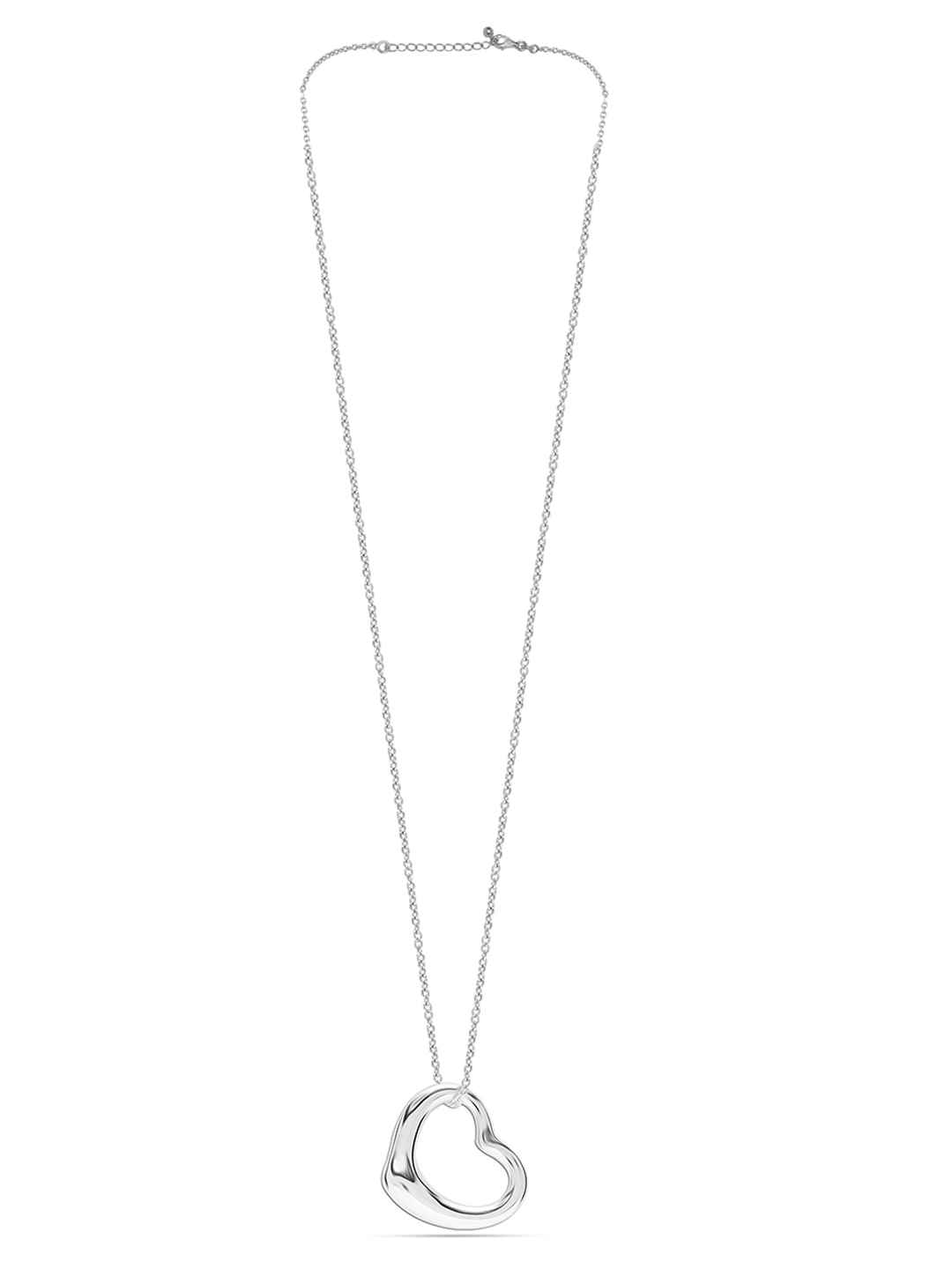 Buy LeCalla 925 Sterling Silver BIS Hallmarked 4.15gm Pendant Necklace ...