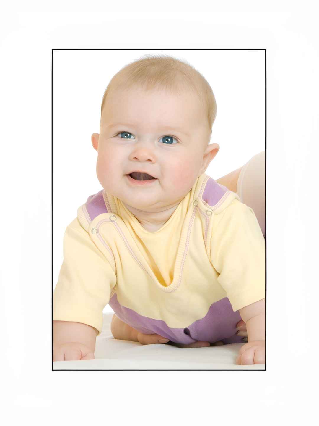 Buy PnF Yellow & White Baby Posters Waterproof Painting Wall Stickers ...