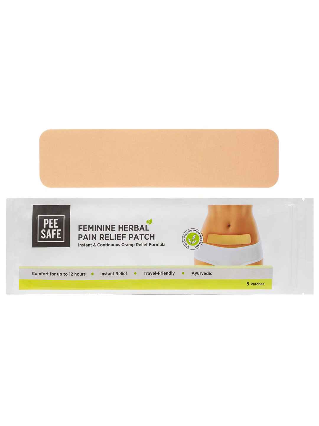 Buy PEESAFE Feminine Herbal Pain Relief Patches 5 Patches - Intimate ...