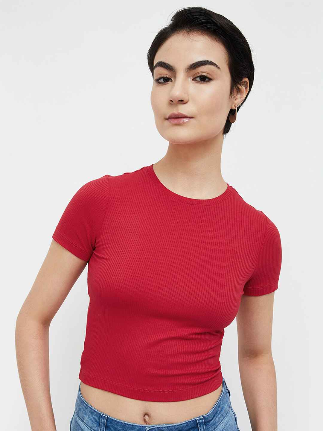 Buy Ginger By Lifestyle Crop Top - Tops for Women 27969886 | Myntra