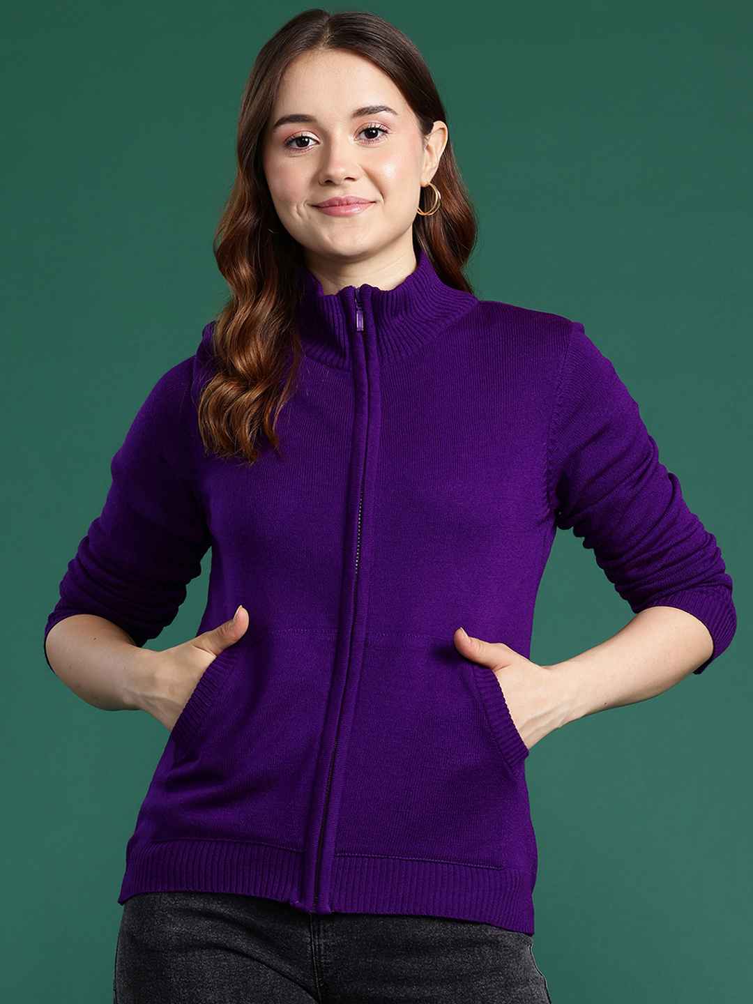 Buy DressBerry Front Open Sweater - Sweaters for Women 29075630 | Myntra