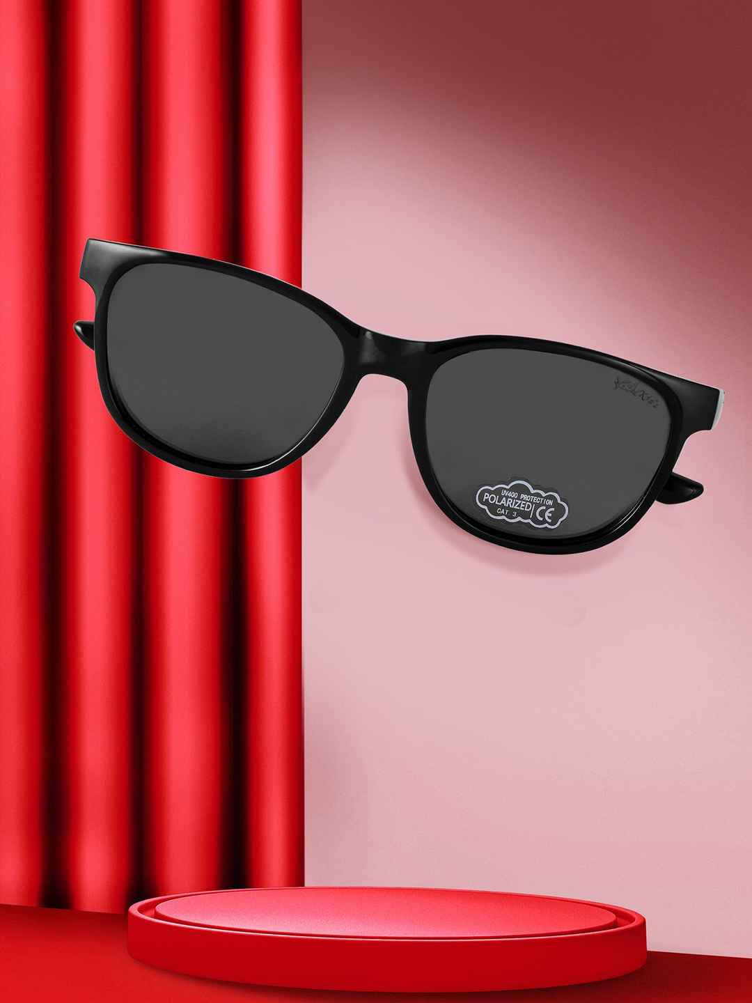 Buy Kool Kidz Kids Round Sunglasses With Polarised And UV Protected ...