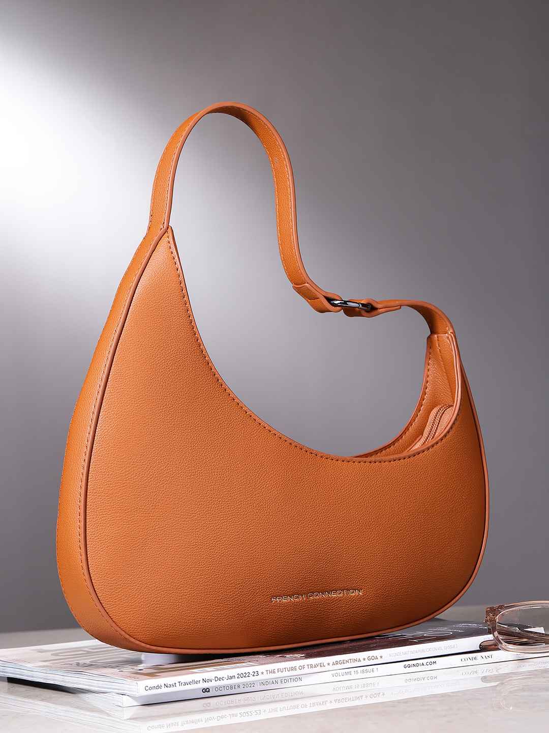 Buy French Connection Structured Shoulder Bag - Handbags for Women ...