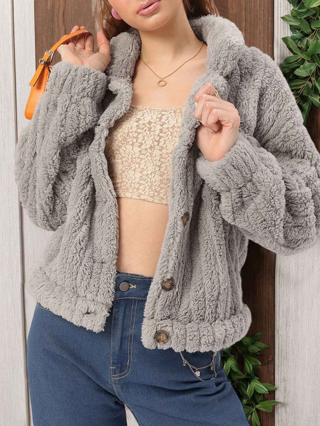 Buy DressBerry Snug Chic Faux Fur Jacket - Jackets for Women 30534090 ...