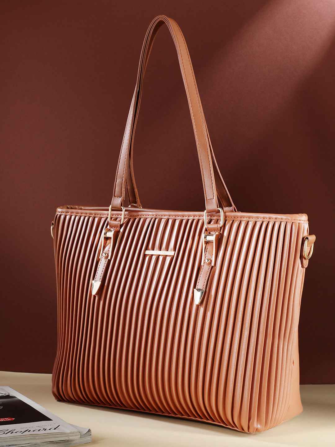 Buy French Connection Self Striped Shoulder Bag - Handbags for Women ...