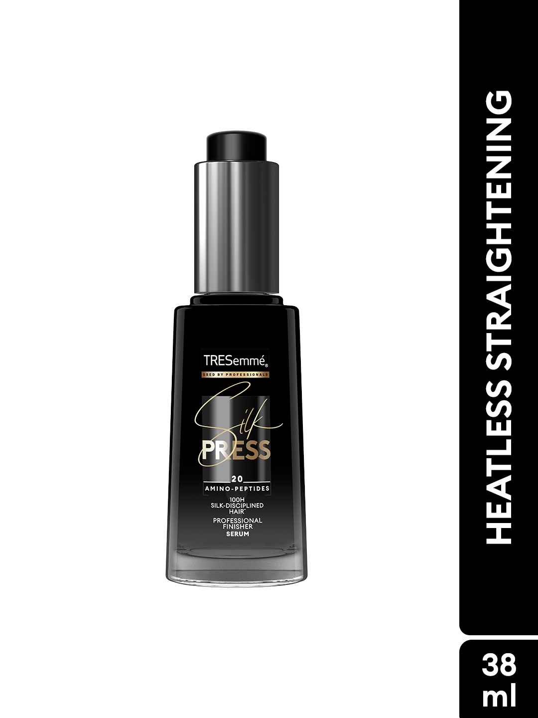Buy TRESemme Silk Press Finisher Hair Serum 20 Amino Peptides For Silky Straight Hair 38ml ...