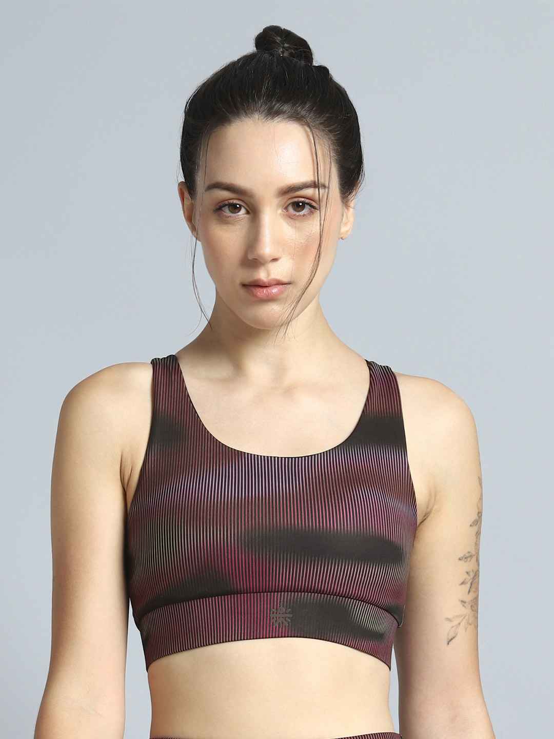 Buy CULT Women's Energy Map All Over Print High Support Bra - Bra for ...