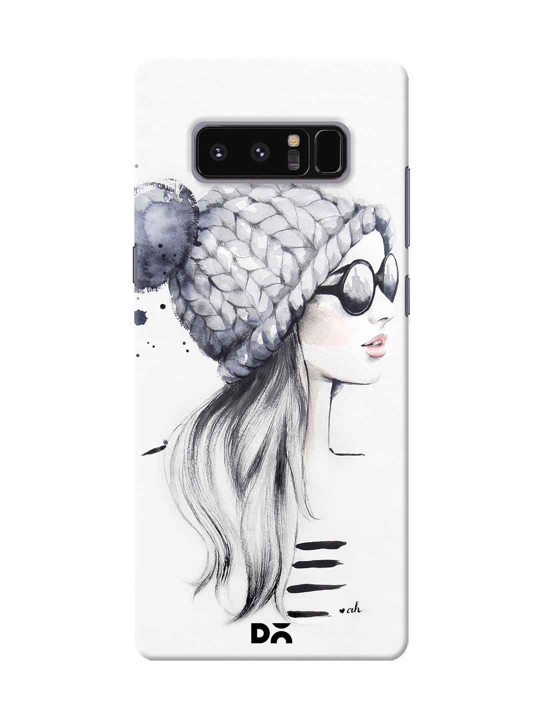 Buy DailyObjects Unisex Off White Printed Samsung Galaxy Note 8 Back ...