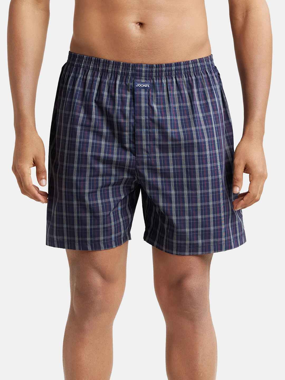 Buy Jockey Pack Of 2 Super Combed Mercerized Cotton Woven Checkered ...