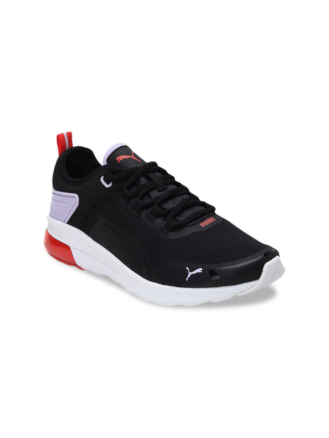 Buy Puma Unisex Black & White Electron Street Era Sneakers - Casual ...