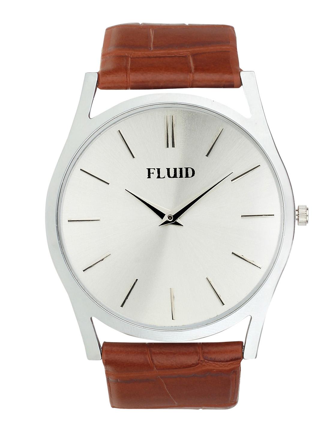 Buy FLUID Men White Analogue Watch FL 918 BR - Watches for Men 10084267 ...