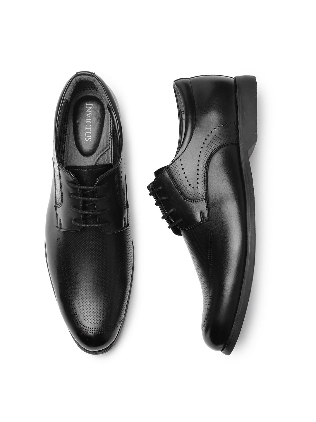 Buy INVICTUS Men Black Formal Derbys - Formal Shoes for Men 10277933 ...