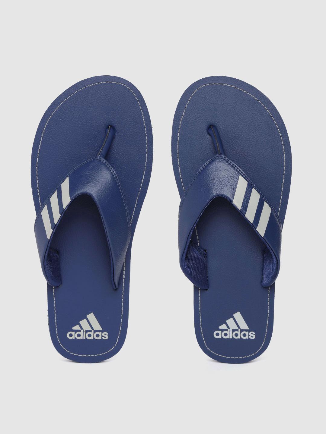 Buy ADIDAS Men Blue Coset II Thong Flip Flops - Flip Flops for Men ...