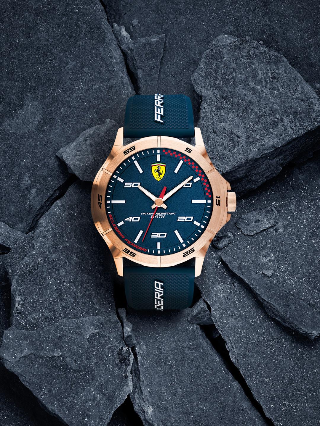 Buy SCUDERIA FERRARI Sf Basics Men Blue Analogue Watch 0830671_1 ...