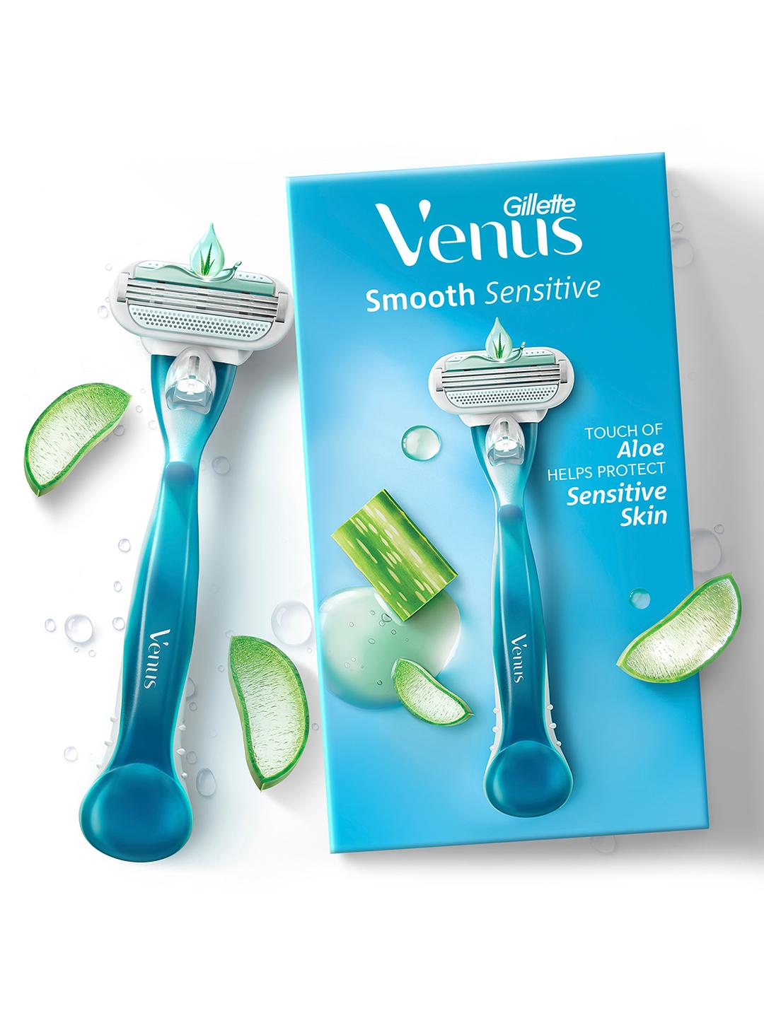 Buy Gillette Venus Women Aloe Extracts Razor - Shaving And Hair Removal ...