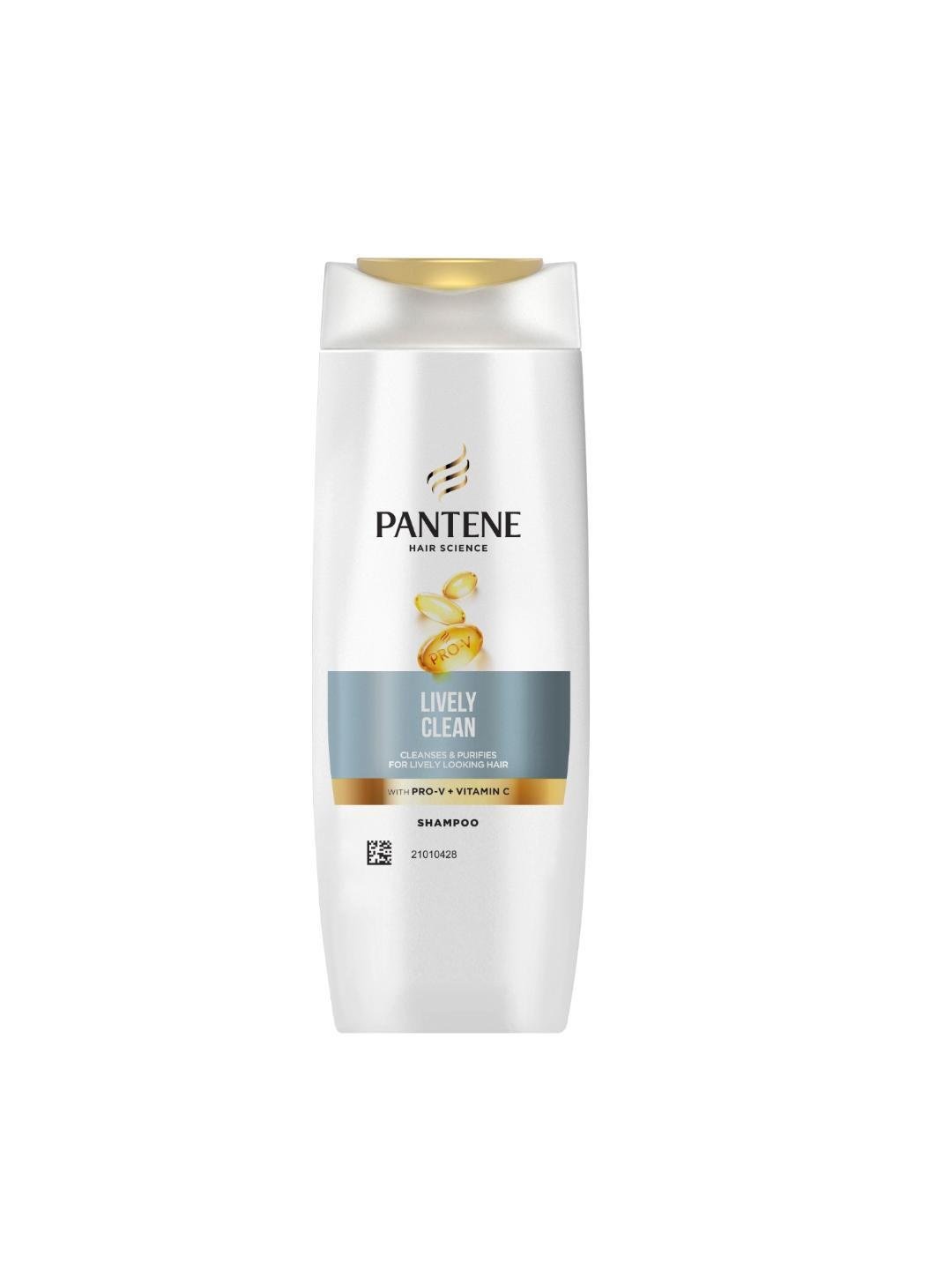 Buy Pantene Unisex Advanced Hair Care Solution Lively Clean Shampoo ...