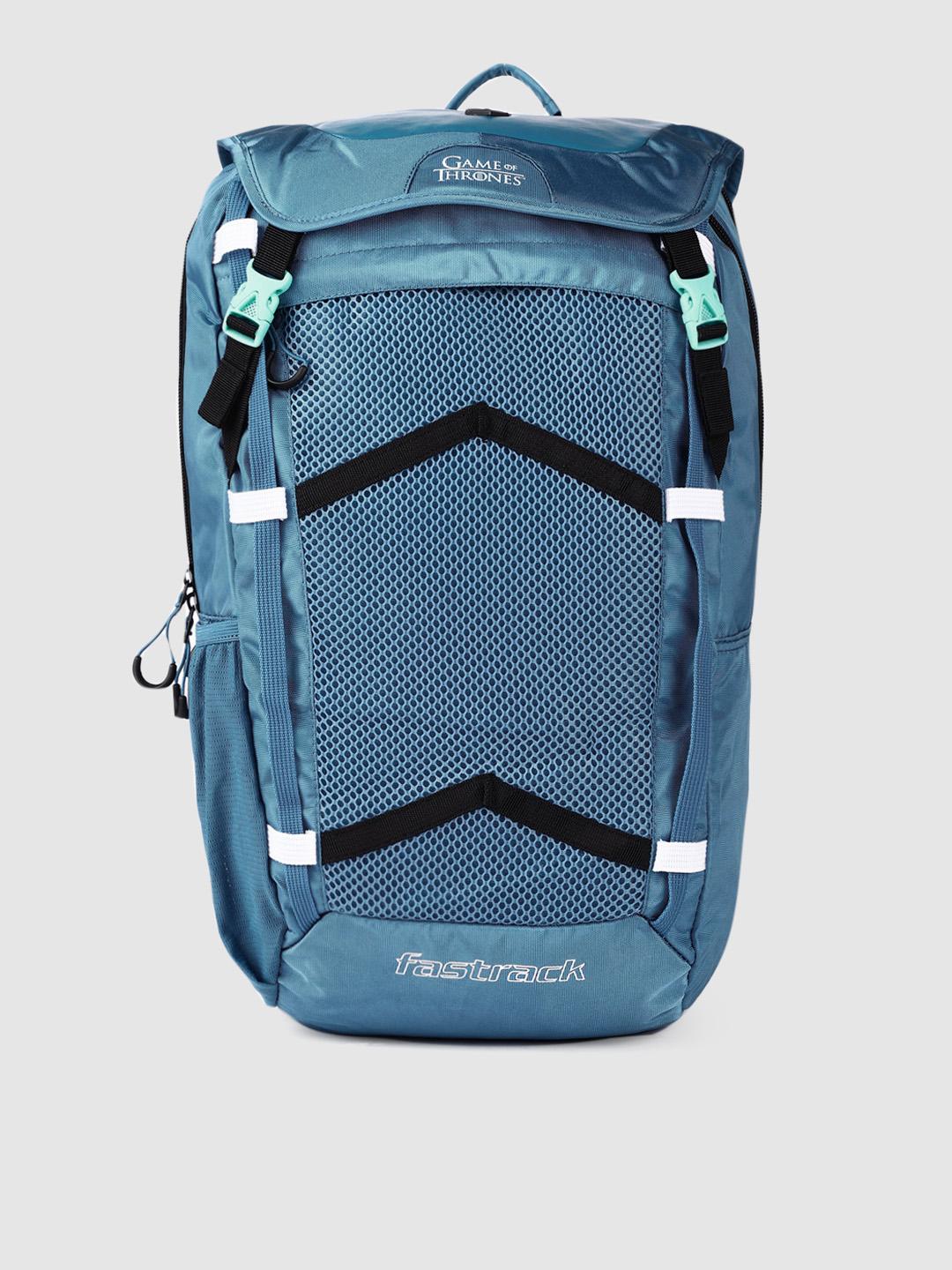 Buy Fastrack Men Blue Solid Backpack - Backpacks for Men 10827490 | Myntra