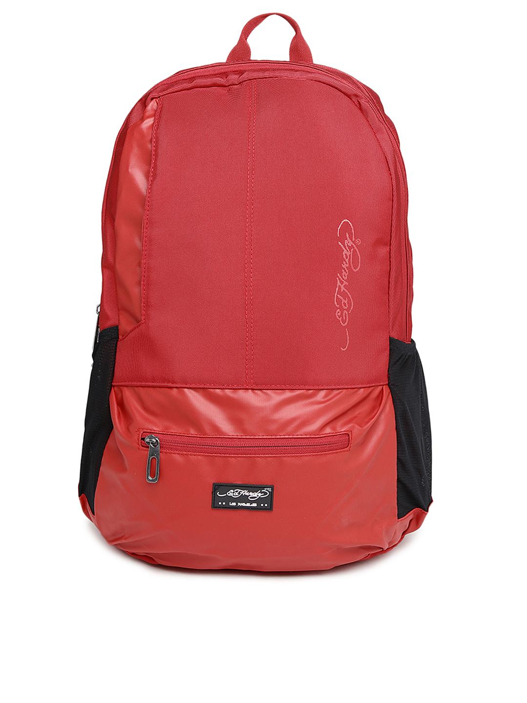 Buy Ed Hardy Men Red Waterproof Backpack - Backpacks for Men 1089967 ...
