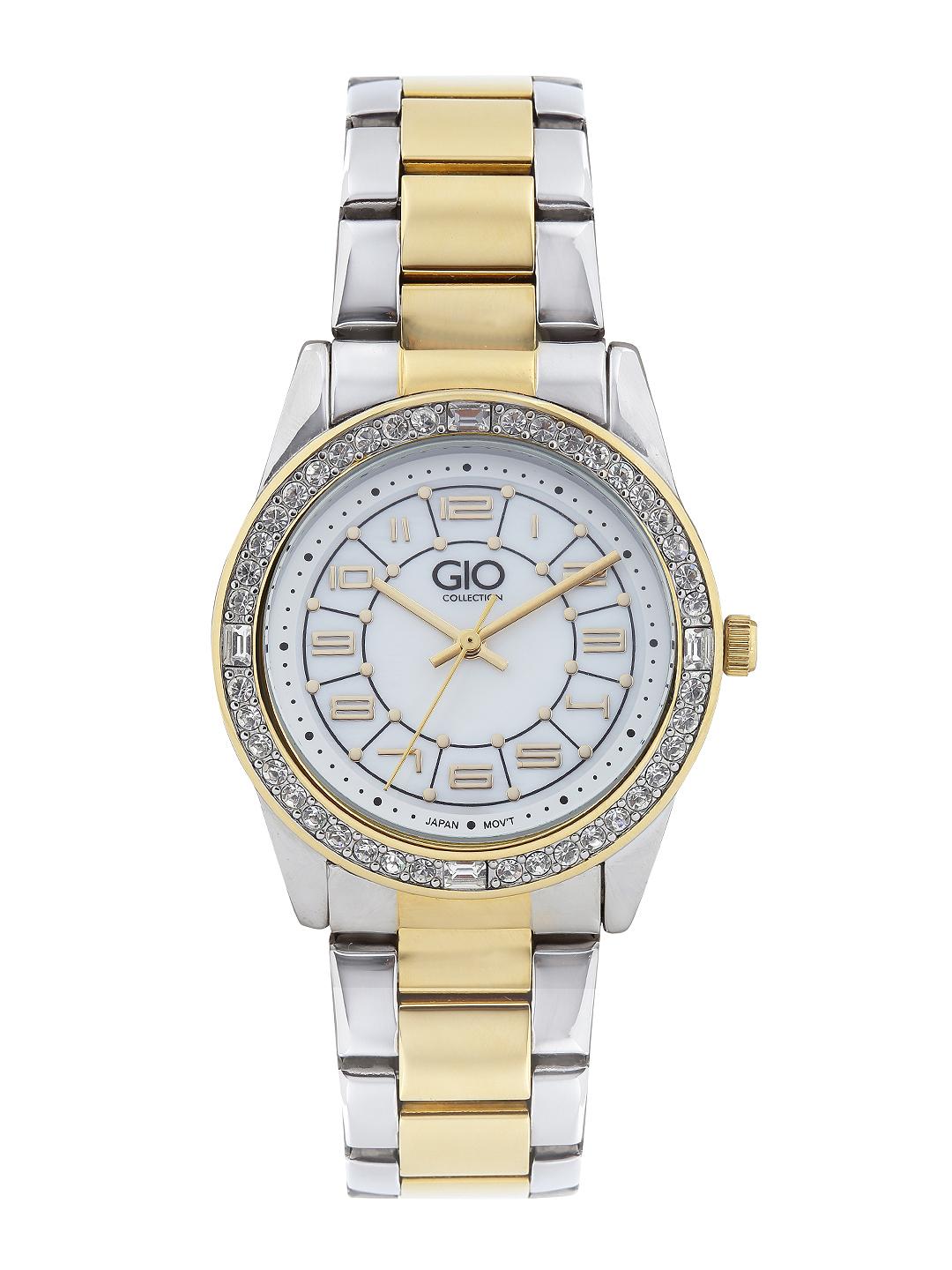 Buy GIO COLLECTION Men White Dial Watch G0034 44 - Watches for Men ...