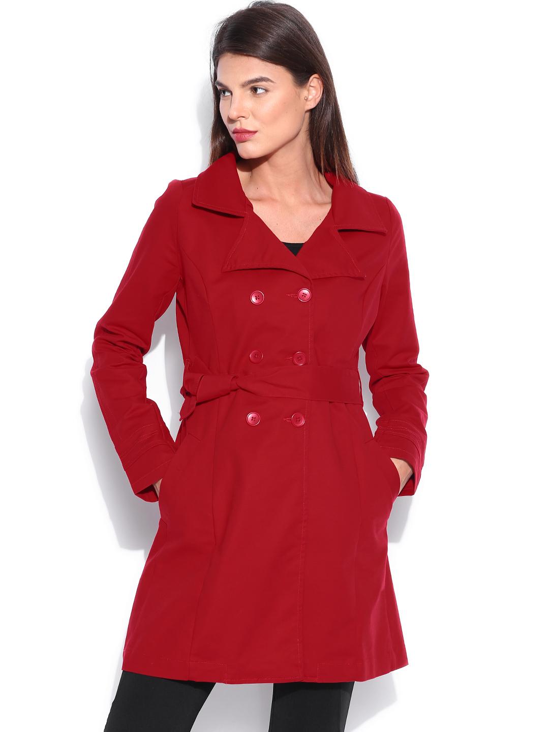 Buy Tokyo Talkies Red Jacket - Jackets for Women 1118603 | Myntra