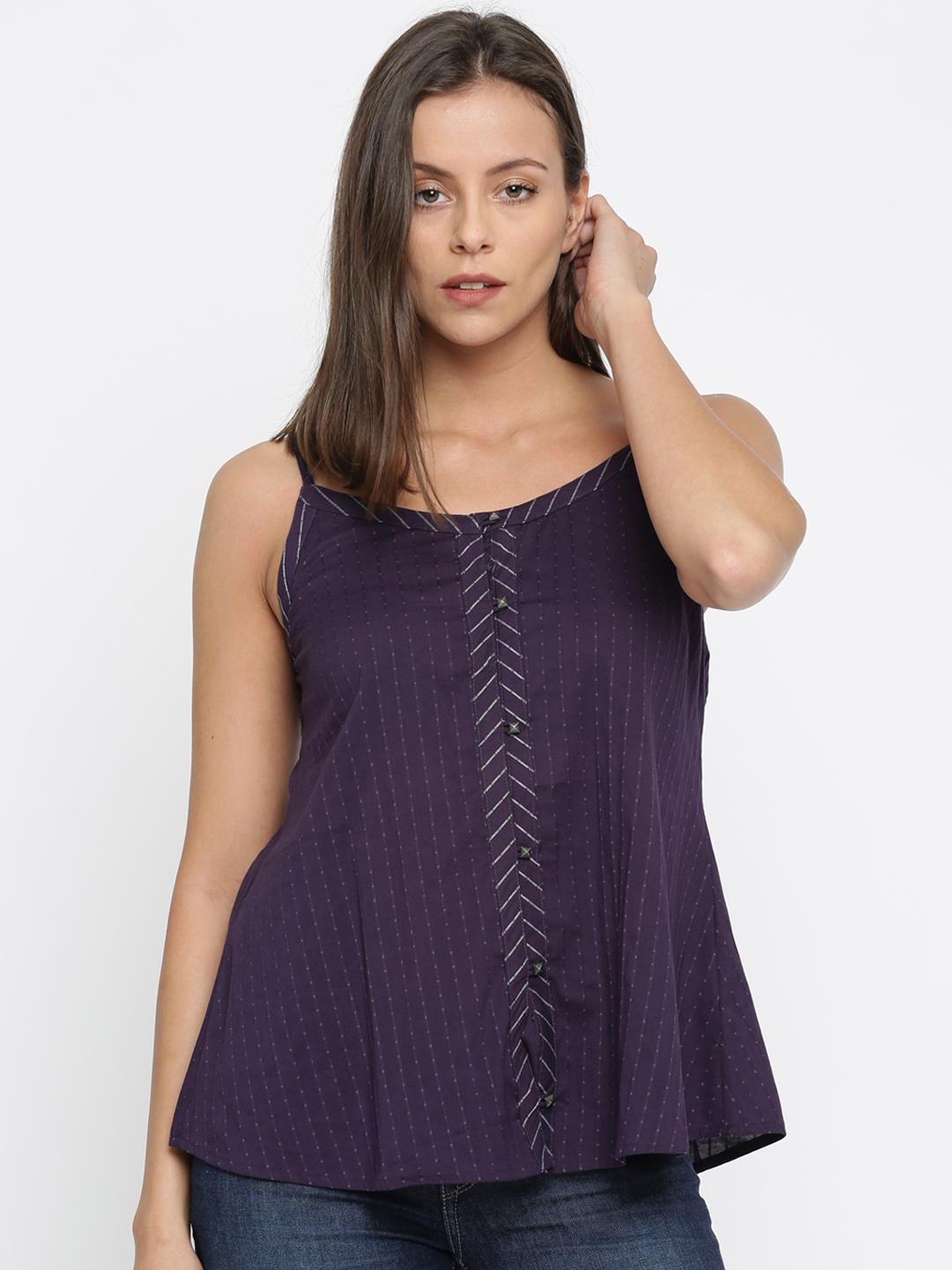 Buy SPYKAR Purple Eves Ranger Top - Tops for Women 1126157 | Myntra