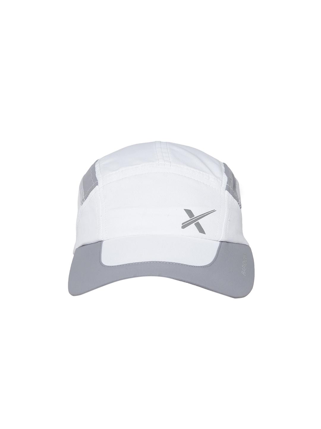 Buy HRX By Hrithik Roshan Men White & Grey Cap - Caps for Men 1129460 ...