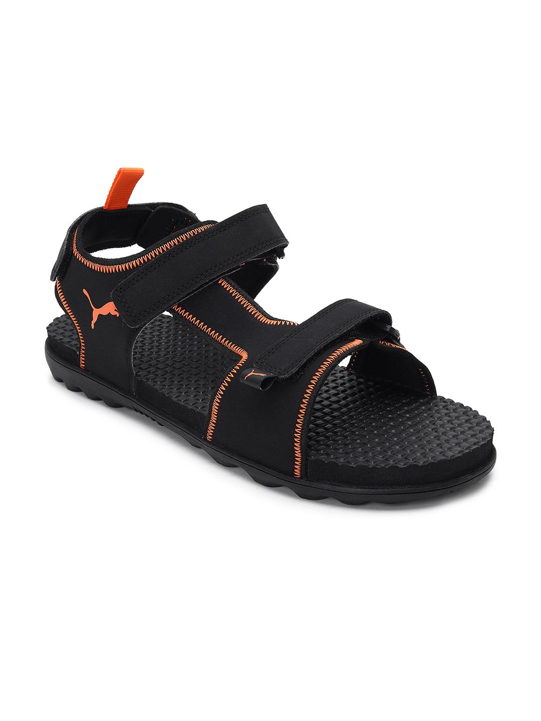 Buy Puma Men Black Everlast IDP Sandals - Sandals for Men 11334642 | Myntra