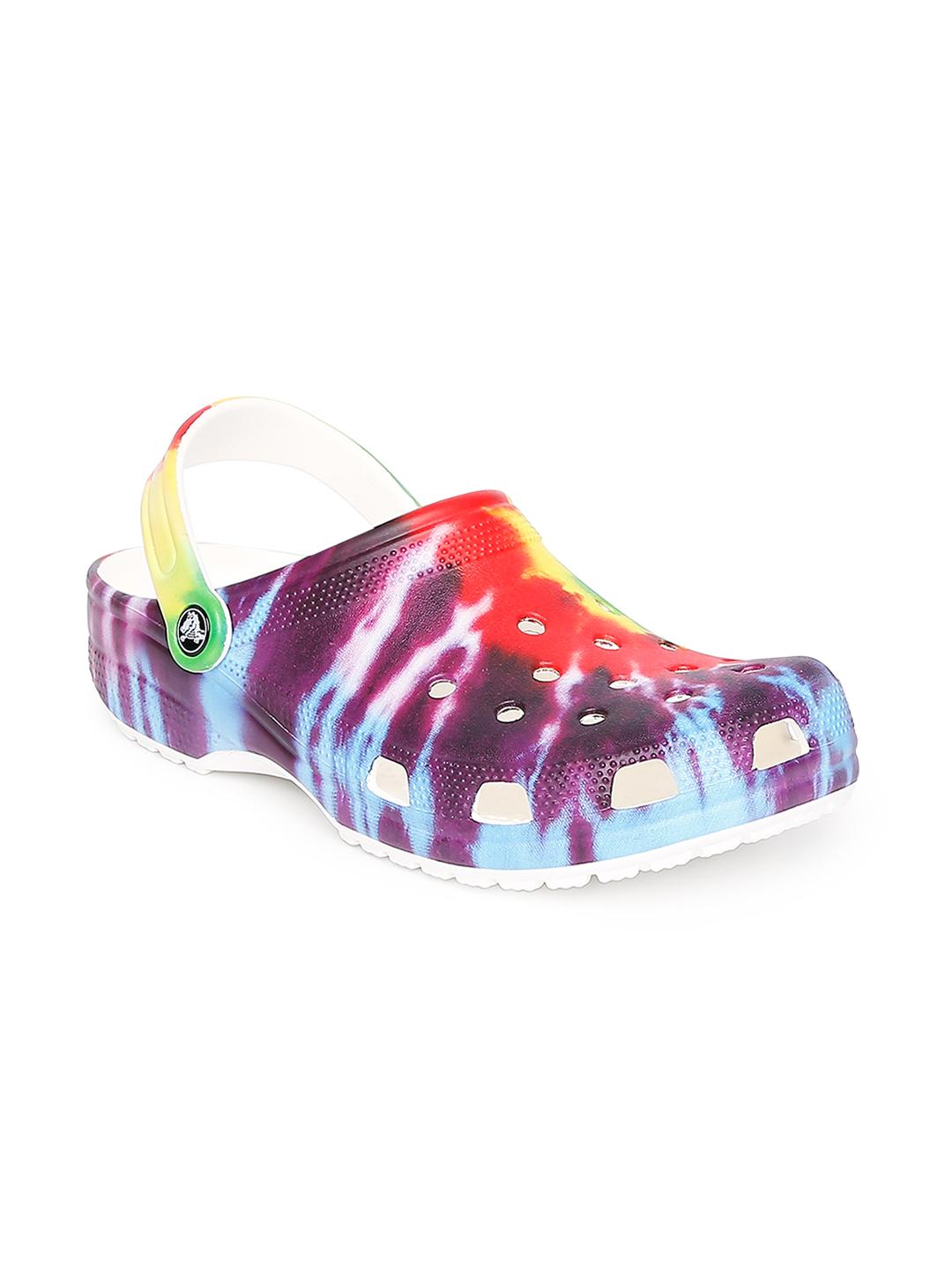 Buy Crocs Classic Unisex Multicoloured Sandals - Flip Flops for Unisex ...
