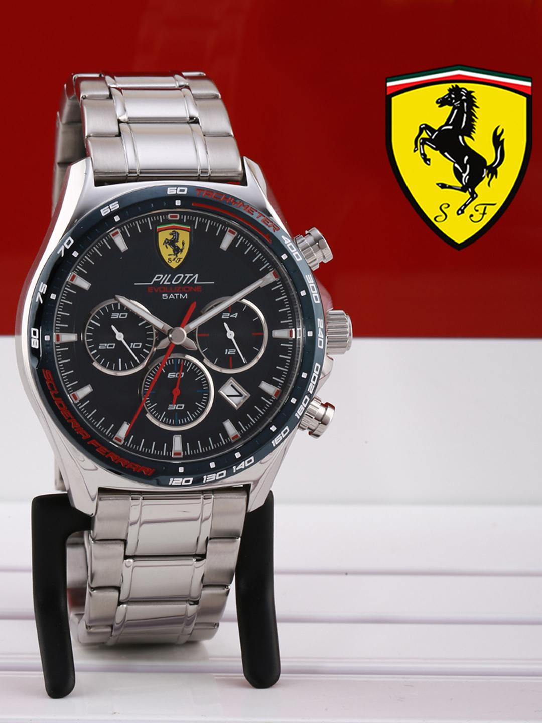 Buy SCUDERIA FERRARI Men Blue Pilota Evo Analogue Watch 0830749 ...