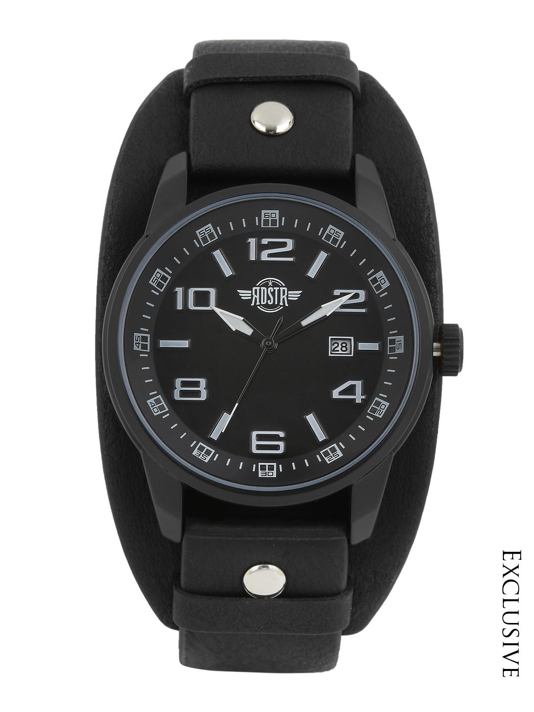 Buy RDSTR Men Black Dial Watch MFB PN Y S9566A - Watches for Men ...